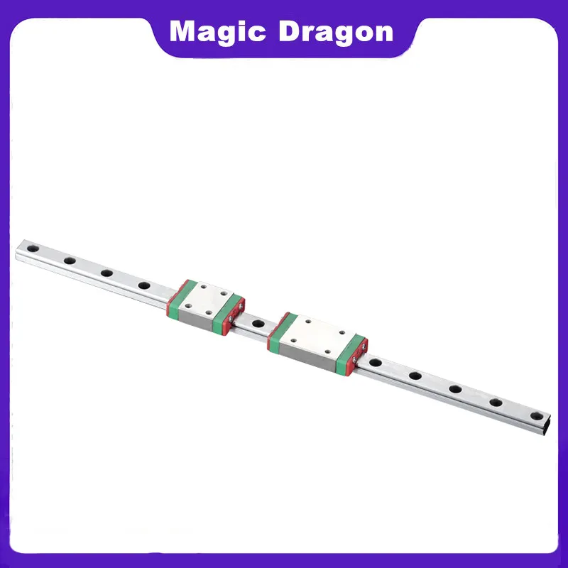 Miniature Linear Rail Slide - 600-1200mm MGN Guide & Carriage - 3D ...