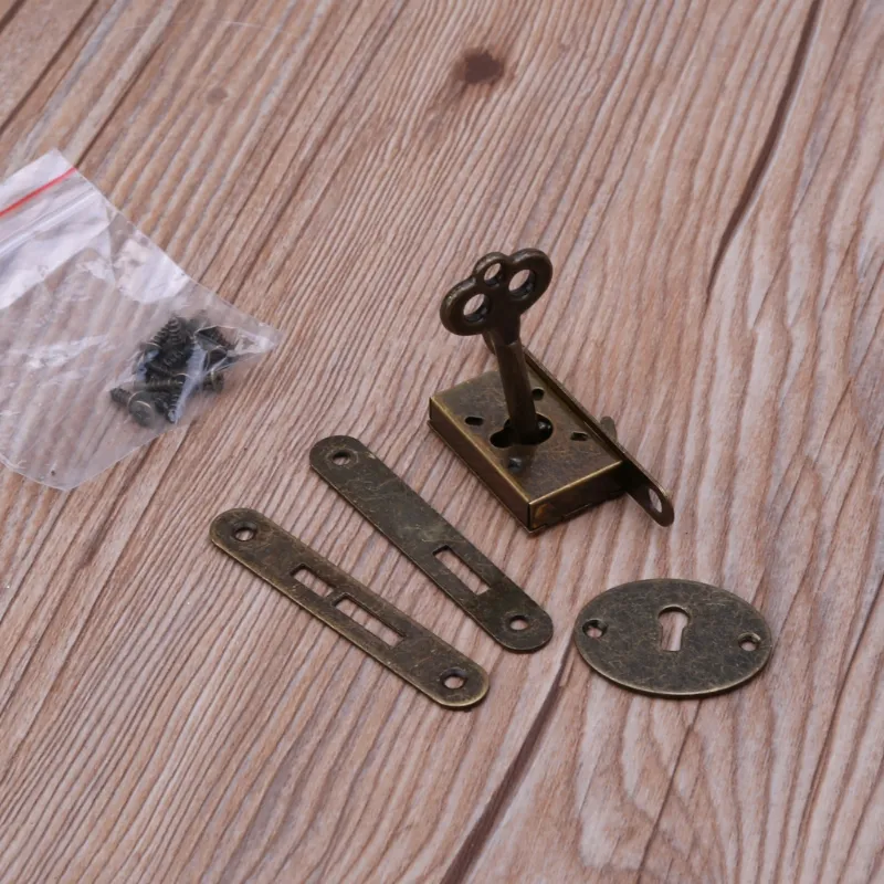 DHgate.com:Antique Flush Mount Metal Drawer Locks - Decorative Vintage ...