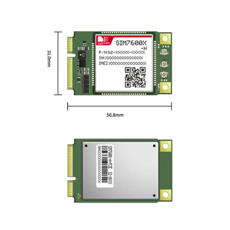 Original 4G LTE EC25-AFFA Cat4 Mini PCIe Module Modem B2 Frequency Band ...