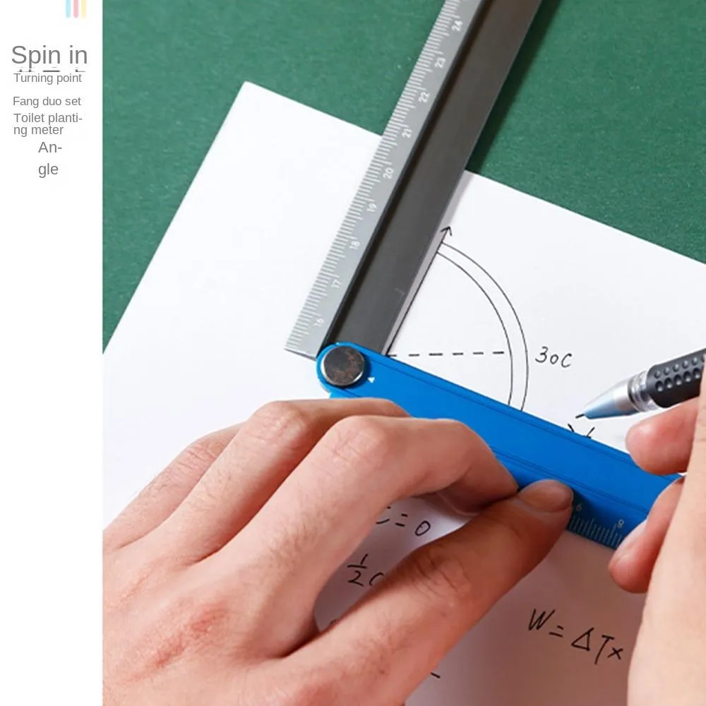 DHgate.com:30cm/12in Colorful Metal Folding Ruler, Portable Lockable ...