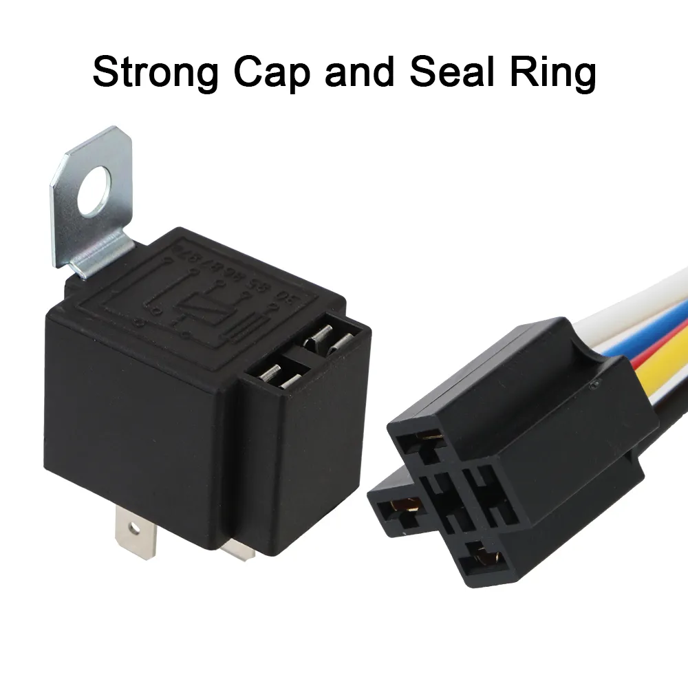 5-Piece SPST Blade Fuse types of protection relay with Switch Adapter ...