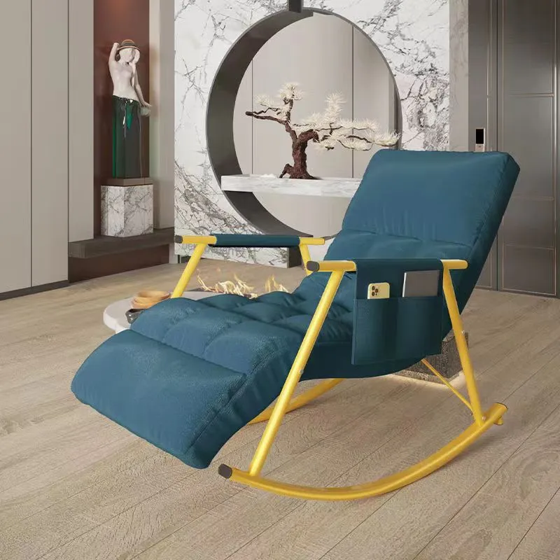 Rocking Chair Adult, Vintage Style Recliner For Living Room And Garden ...