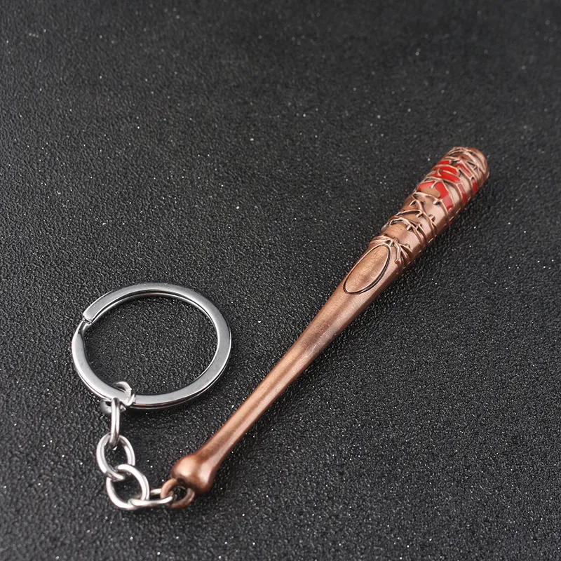 Negan's Lucille Baseball Bat Keychain | Zinc Alloy The Walking Dead ...