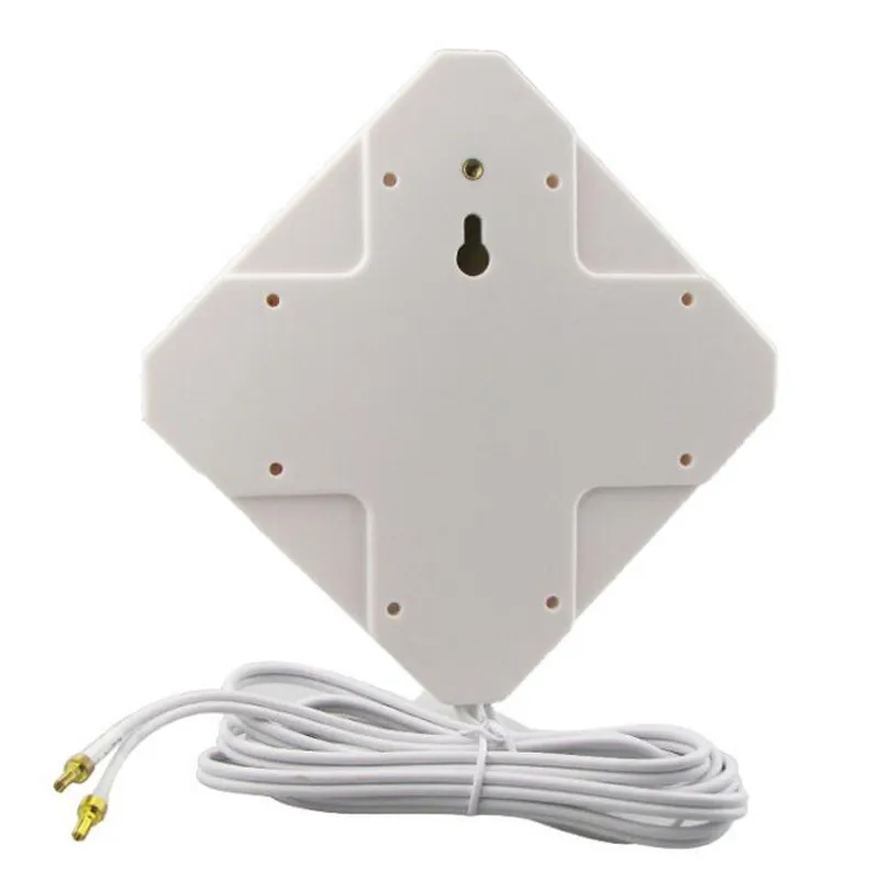 DHgate.com:4G LTE Antenna, High Gain 35dBi Dual Cable SMA TS9 CRC9 ...
