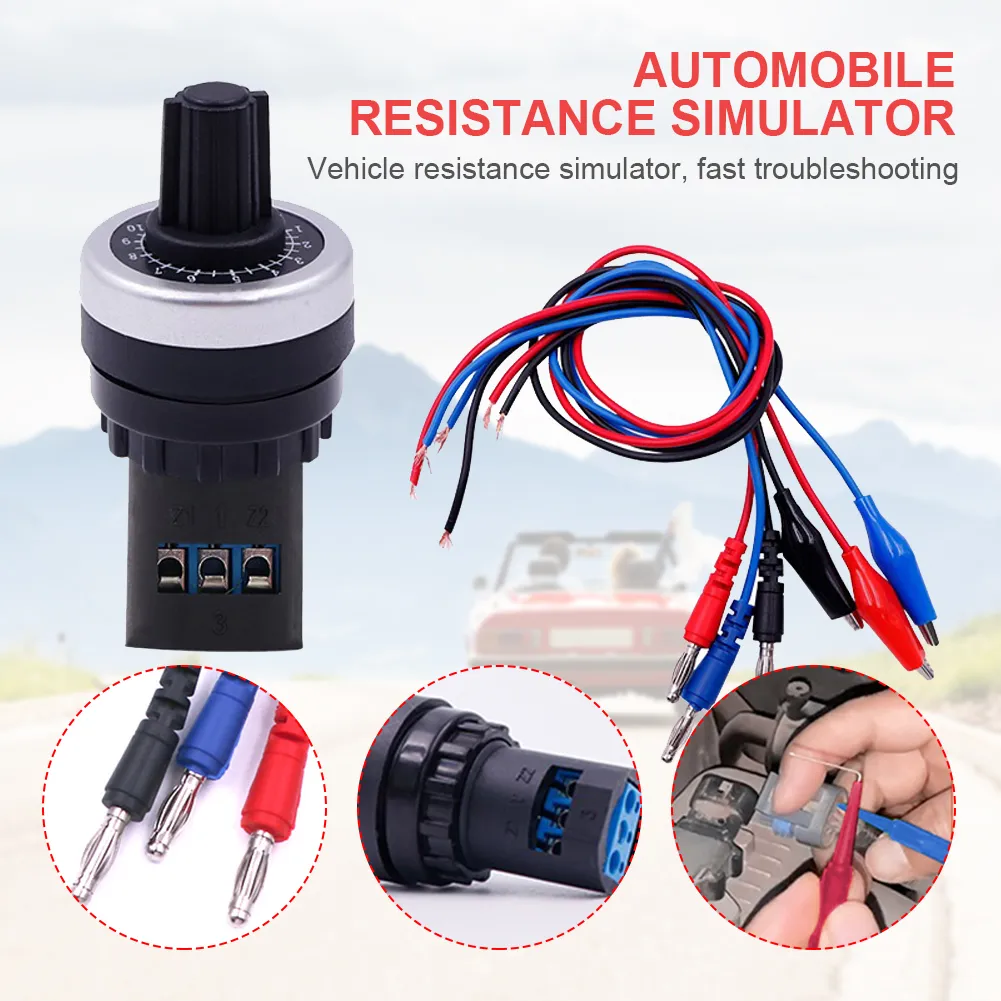 Auto Car Circuit Tester 12V Sensor Signal Simulator With Resistance ...