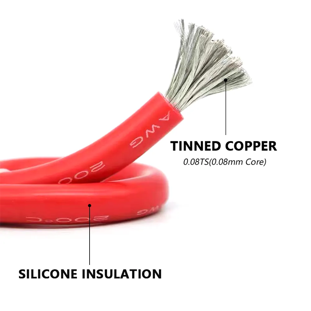 2024 AWG 16 Gauge Heat Resistant Silicone Electrical Wire Mix, 20m/Box ...