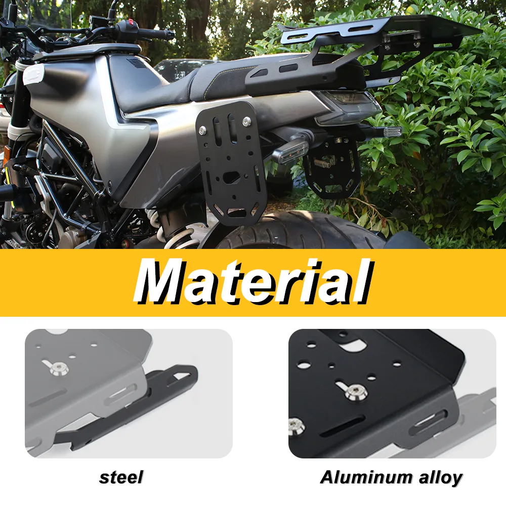 DHgate.com:2024 Motorcycle Rear Luggage Rack Cargo Holder Fit for ...