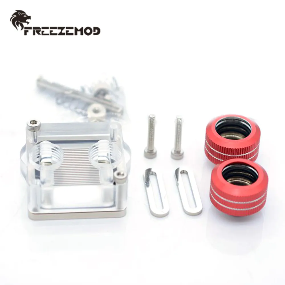 FREEZEMOD Transparent CPU Water Block Cooler for Intel and AMD ...