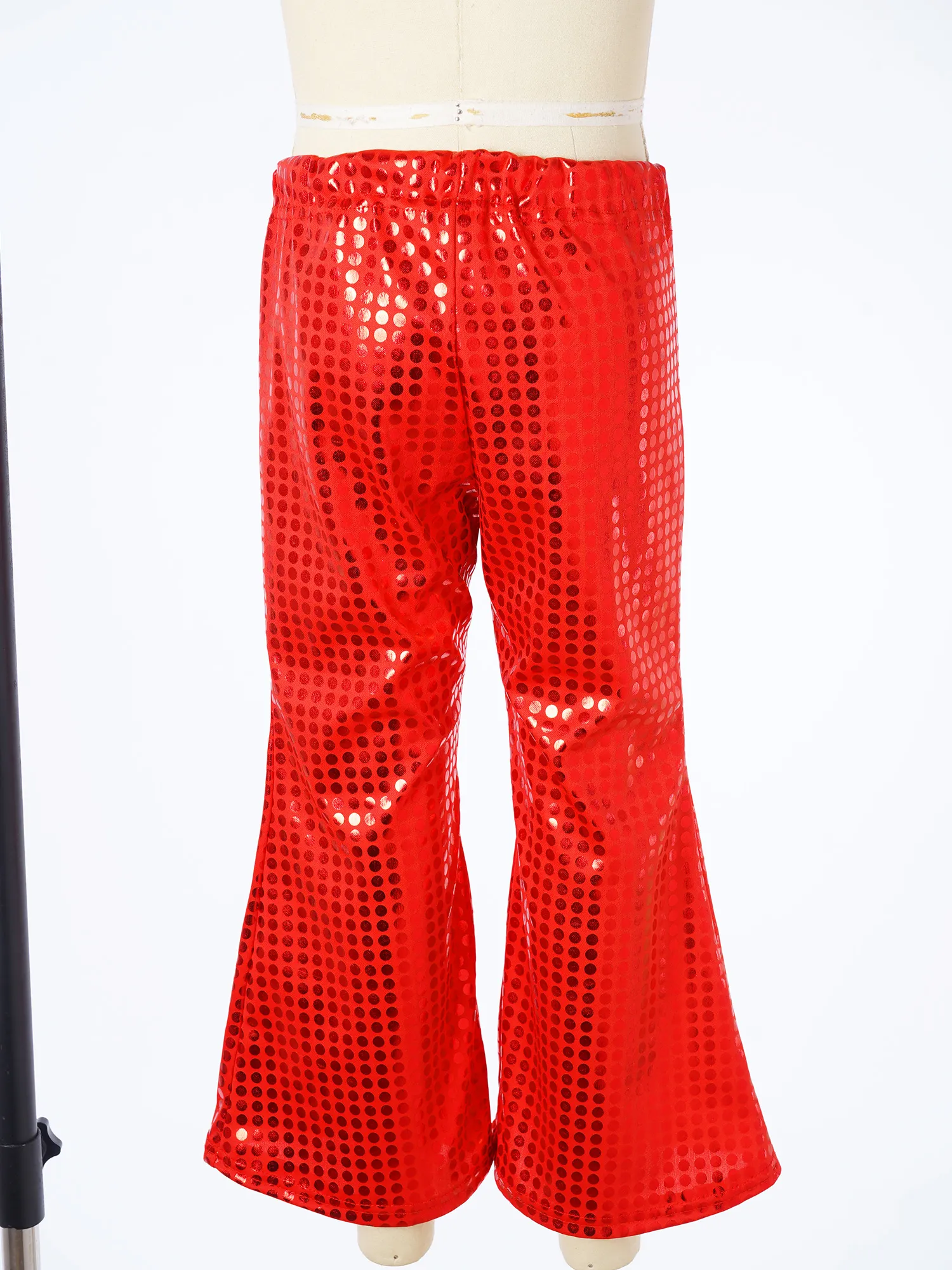 2-16YSequin Flared Pants for Kids Jazz Hip Hop Dance Costume, Shiny ...