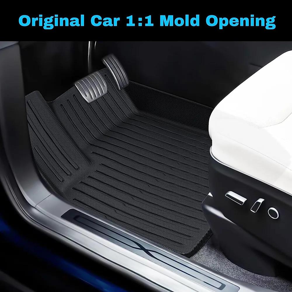 Model Y Floor Mats All Weather Anti Slip Floor Mats For Tesla Model S/X ...