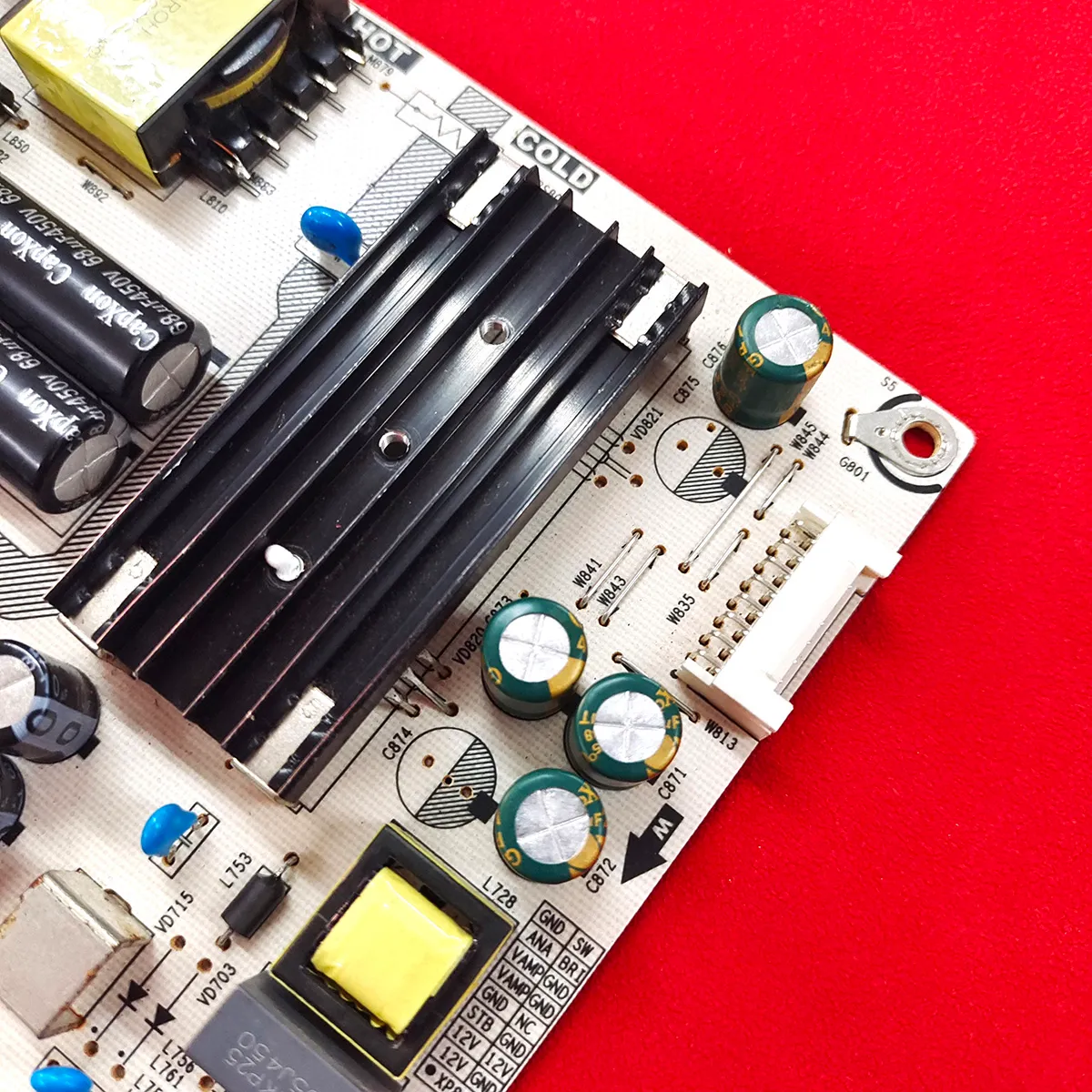 Hisense TV Power Supply Board RSAG7.820.8718.ROH For 65A52F, 65V1F R, 65E3F PRO, 65A57F, HLL ...