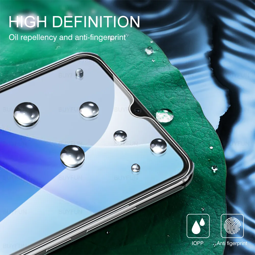 DHgate.com:4-Piece Pack 9H Tempered Glass Screen Protector for Oppo A17 ...