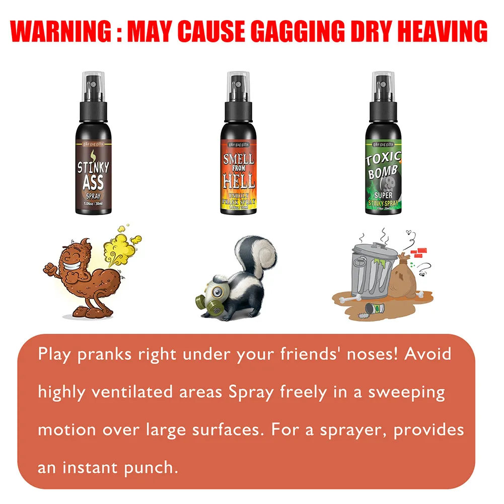 Fart Gag Spray 30ml Plastic Prank Odor Spray For... From Homepro14, $3. ...
