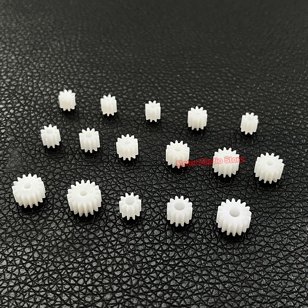 DHgate.com:10Pcs Plastic Module Gear 0.8/1/1.5/2/3mm Bore 8-16T Teeth ...