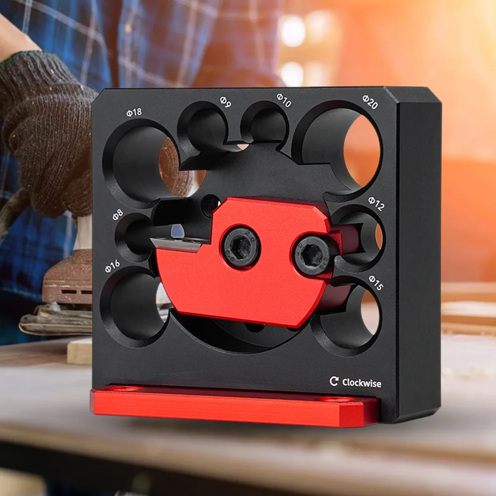 Adjustable Woodworking Doweling Jig: Round Rods Cutter, Metric 8-20mm ...