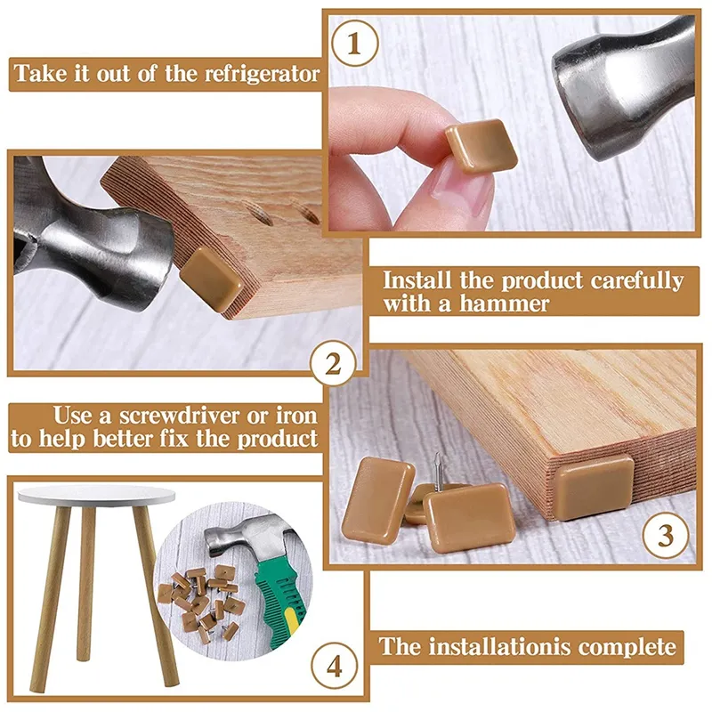 Drawer Glides Bottom Mount 24 Pcs Drawer Stop Furniture Attachments ...