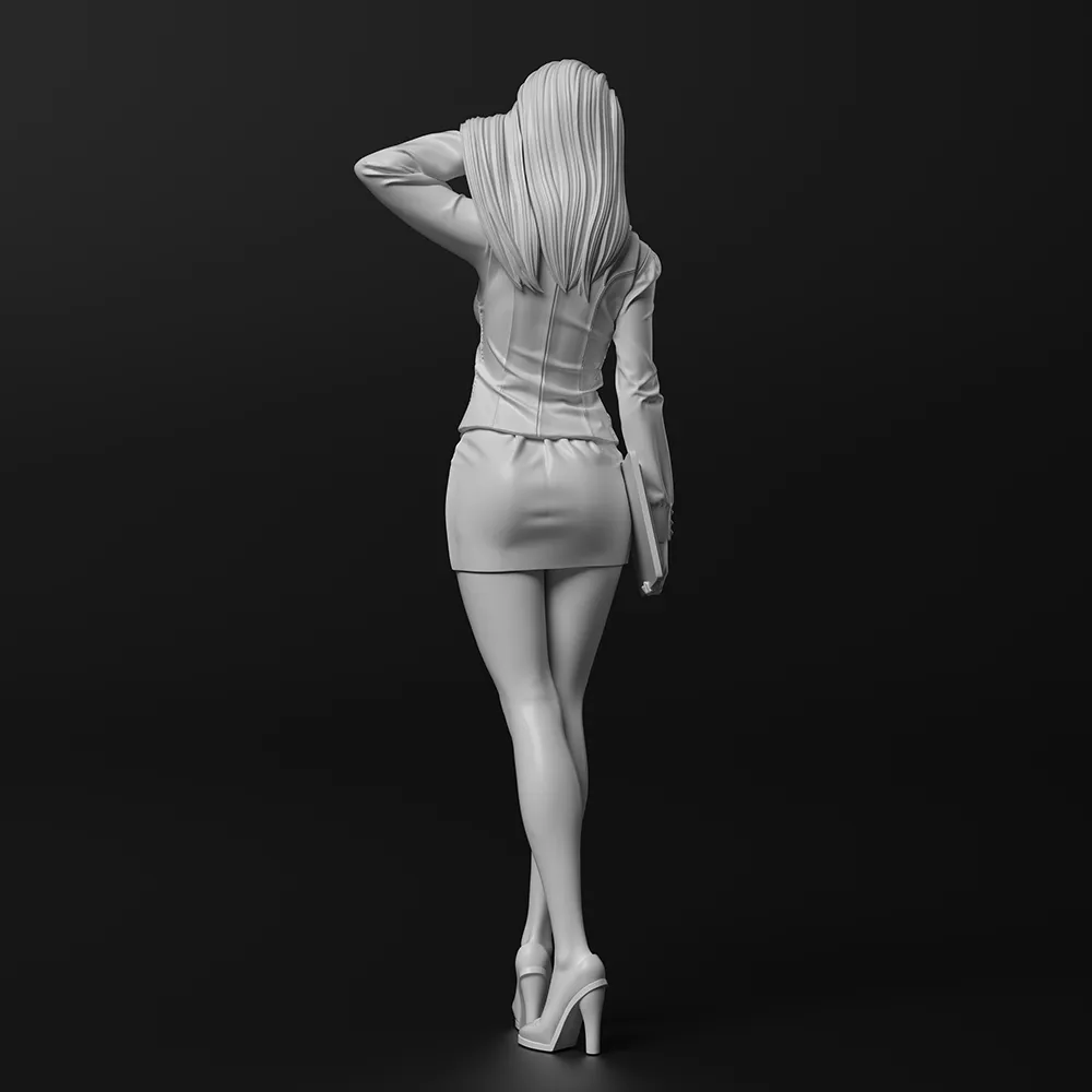 DHgate.com:1/35 Resin Miniature Sexy Office Lady Kit, Unpainted Figure ...