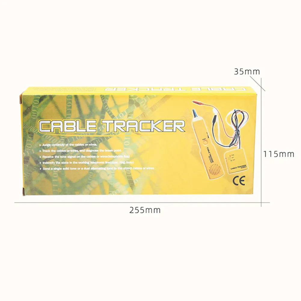 Line Finder Tracer Network Telephone Wire Cable Tester Toner Tracker ...