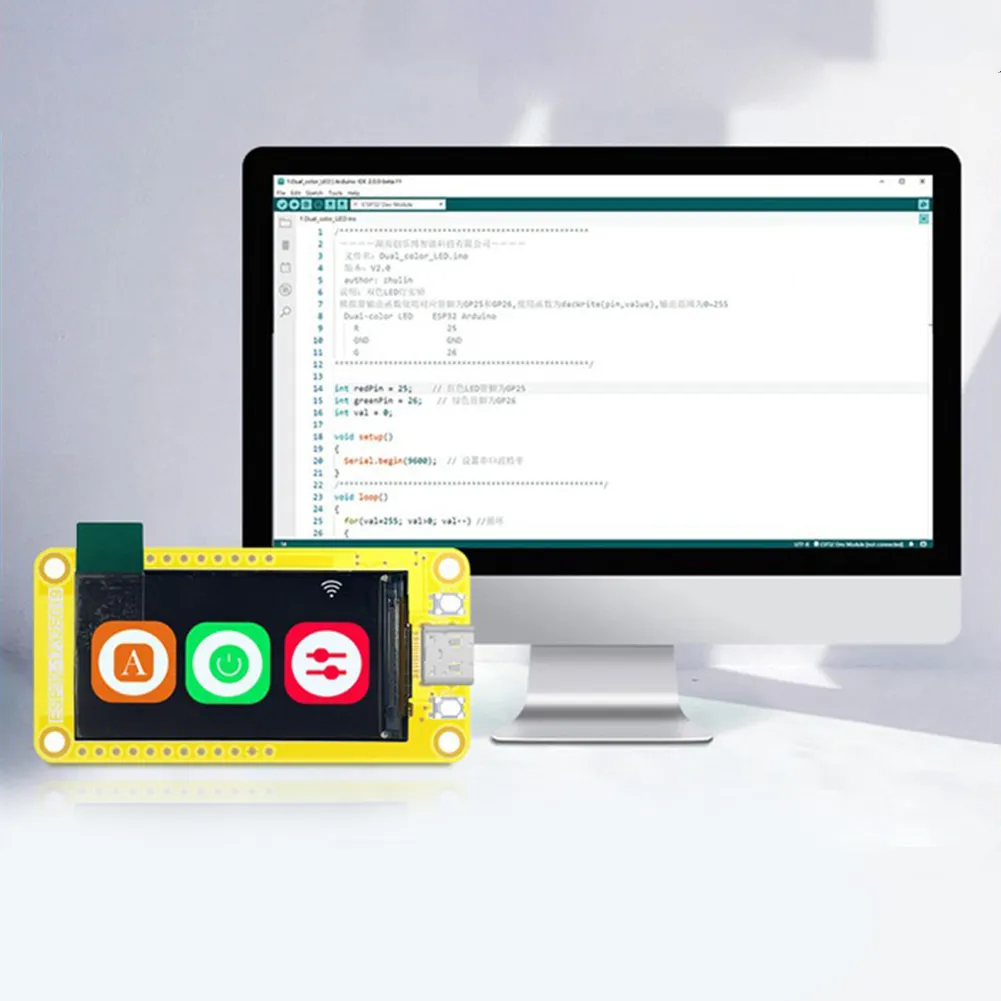 ESP32-S3 hmi s 8M PSRAM 16M Flash Arduino LVGL WIFI & Bluetooth Smart Display Screen RGB LCD TFT ...