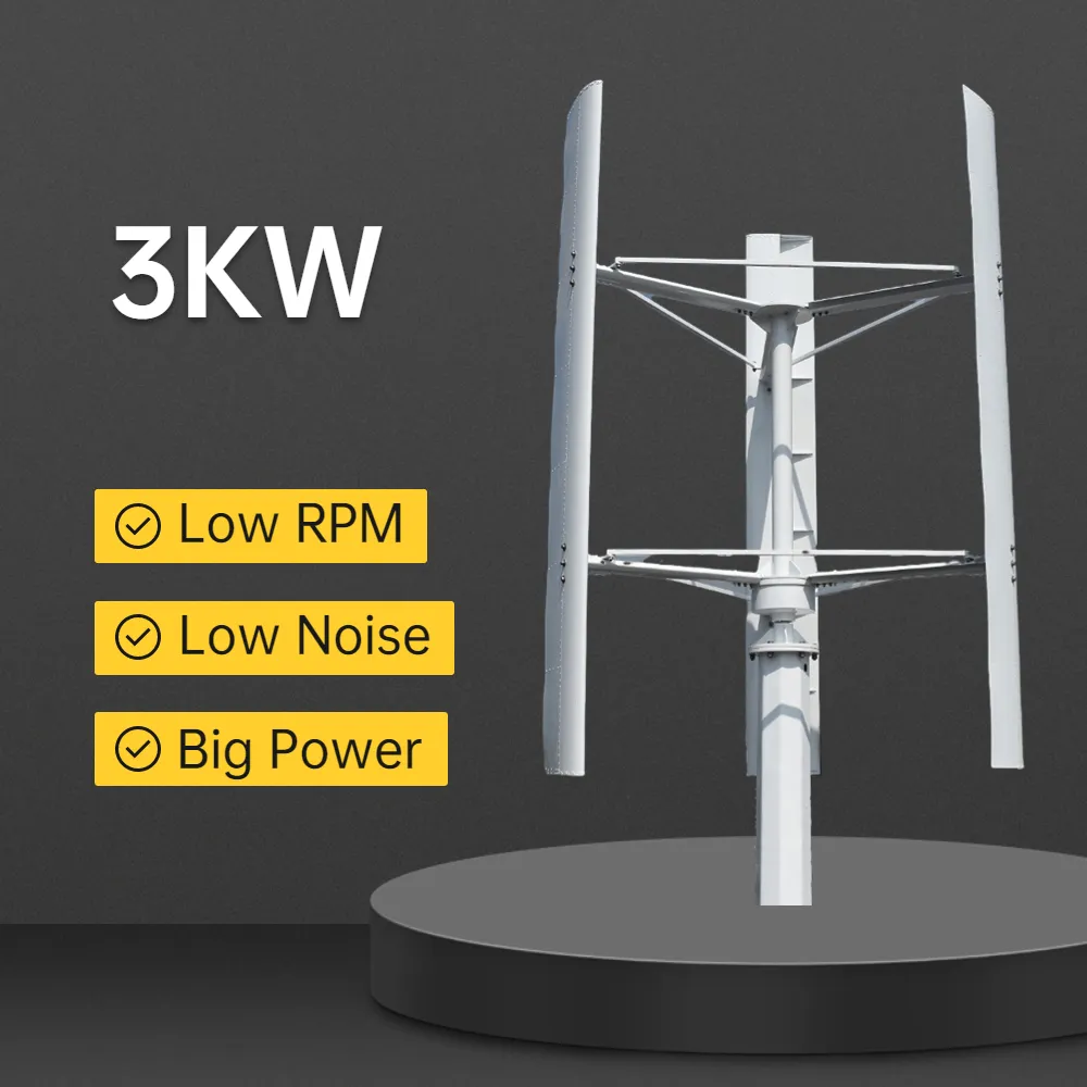 Wholesale 3000W Vertical Axis Wind Turbine Generator 3KW 12V 24V 48V ...