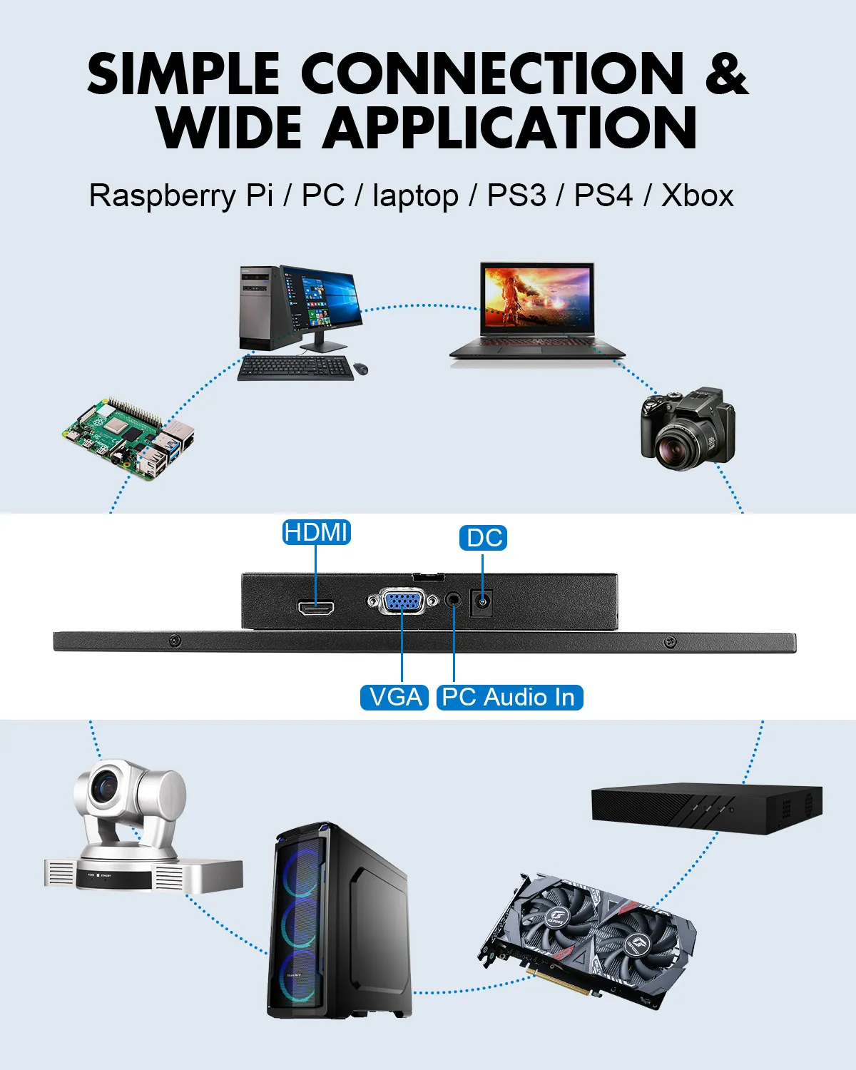 2K Monitor: 12-Inch QHD Portable Display - High Resolution 2160x1440 ...