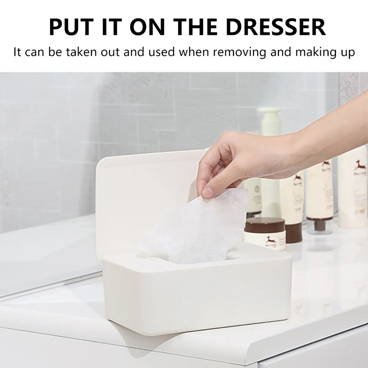 DHgate.com:Wet Wipes Storage Box Dustproof Tissue Storage Box Wet Wipes ...