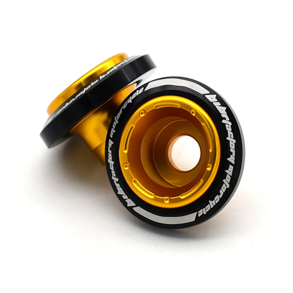 Motorcycle CNC Aluminum Swingarm Spools Slider Stand Screws Yamaha ...