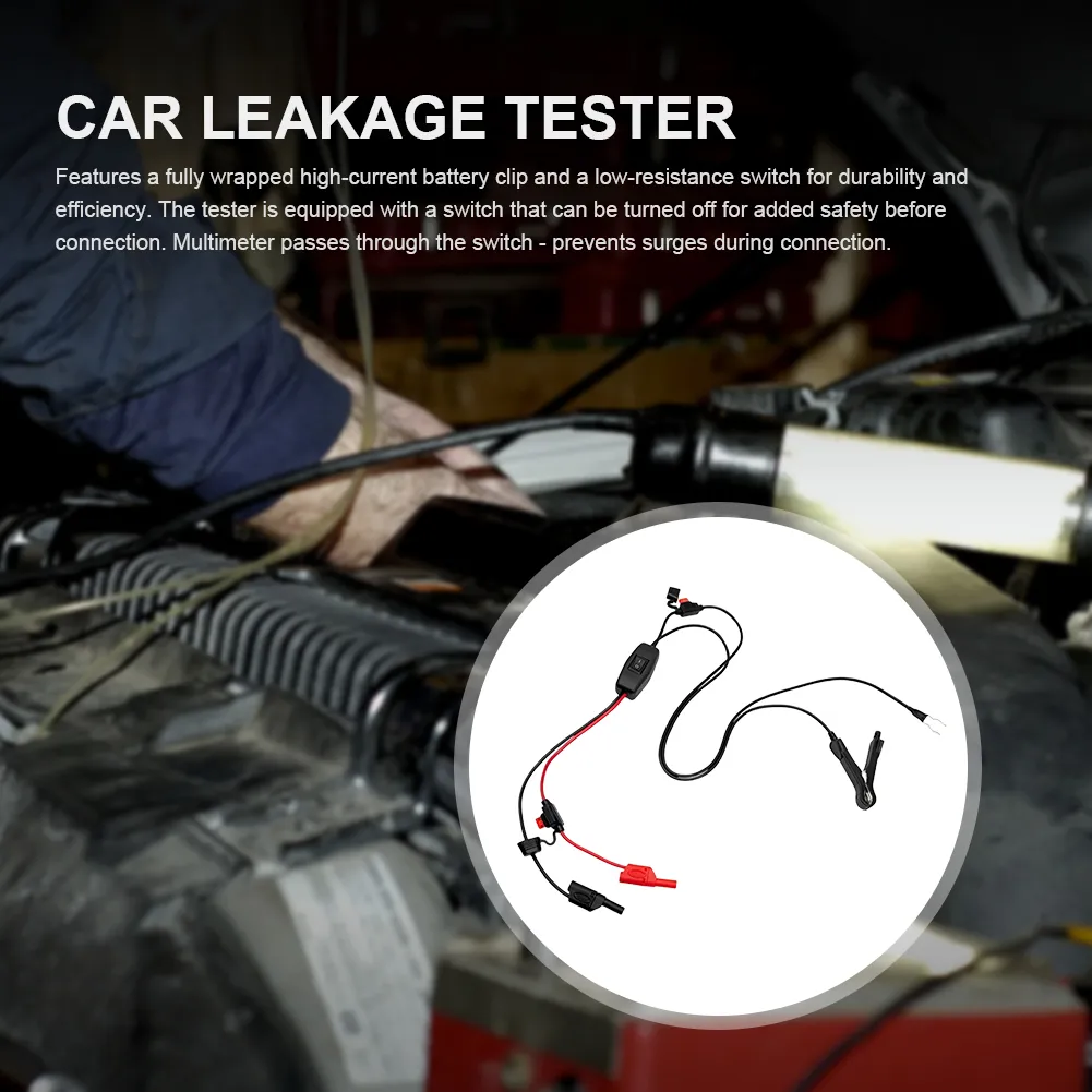 Parasitic battery drain tester with 4mm Copper Plug - No Power Off Car ...