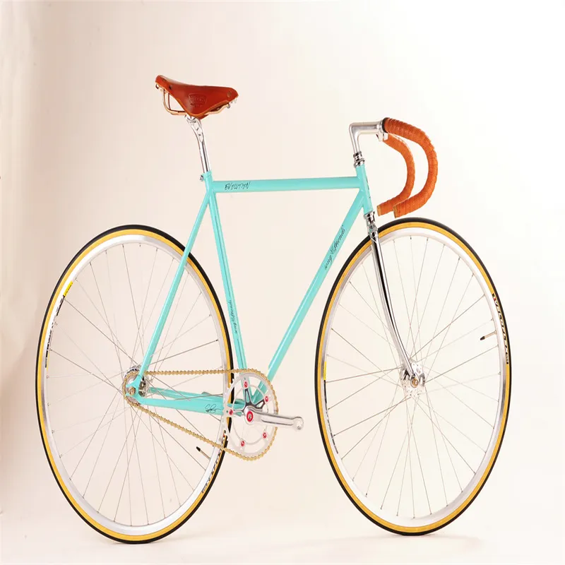 DHgate.com:Steel Single Speed Track Bike Frame, Dead Fly, Black, for ...
