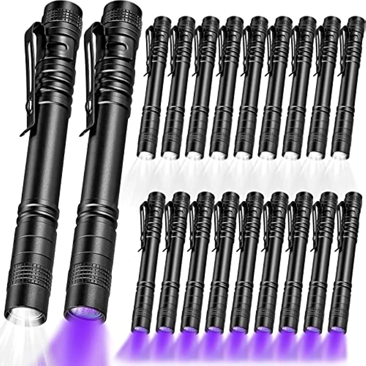 UV Flashlight 395nm, Ultraviolet Flashlights LED Black Light Flashlight ...