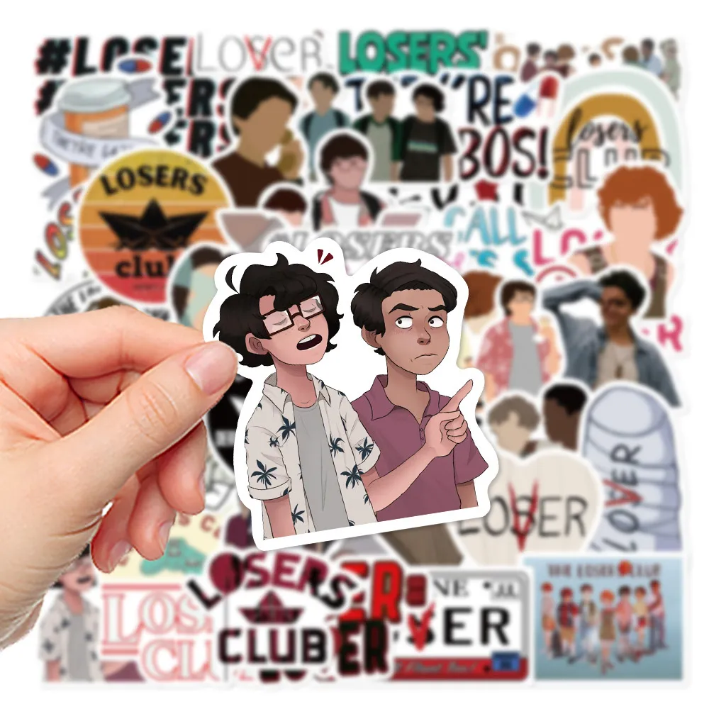 Loser Club Movie Stickers - 10/30/PVC Decals for Notebooks, Laptops ...