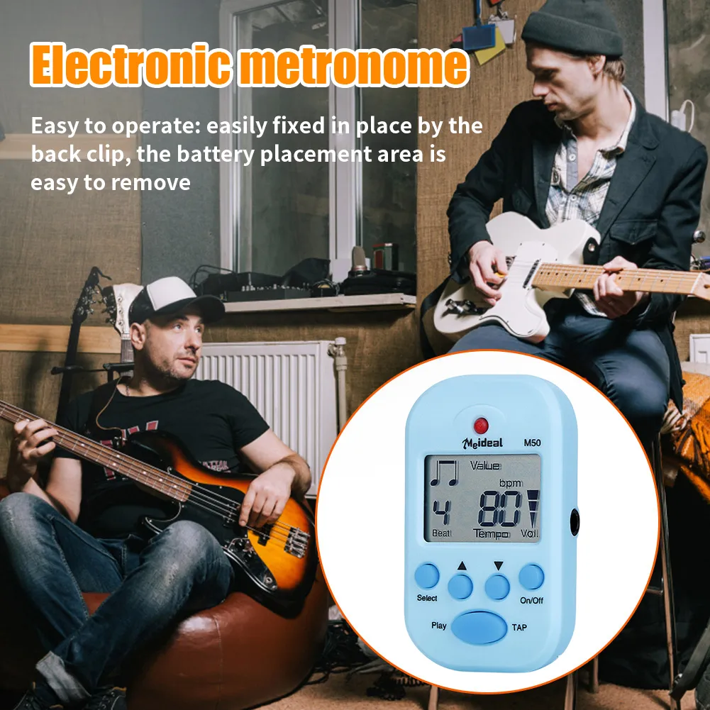 DHgate.com:M50 Violin Tuning Metronomes: LCD Digital Musical Instrument ...