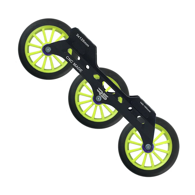 DHgate.com:R5 Flat 3x125mm Speed Inline Skate Frames (150-180mm) for ...