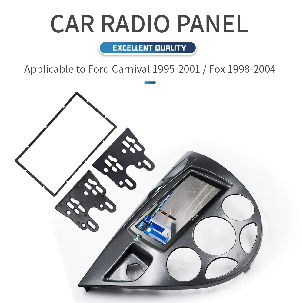 2 Din Panel Double Din Frame for Ford Focus Mk1 Fiesta LHd Dash Mount ...