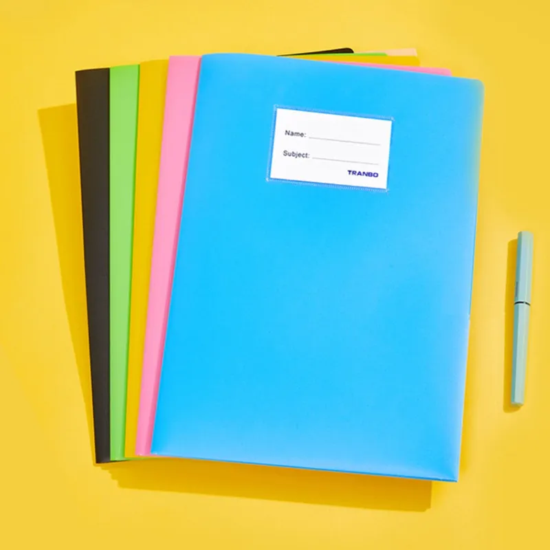 2-Pack A4 Double Sided Pocket Folders - Durable Paper Organizer for ...