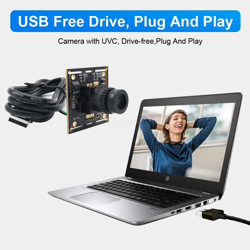 DHgate.com:4K USB Camera Module: 8MP IMX415 CCD Sensor, MJPEG YUY2 Webcam Board for Video ...