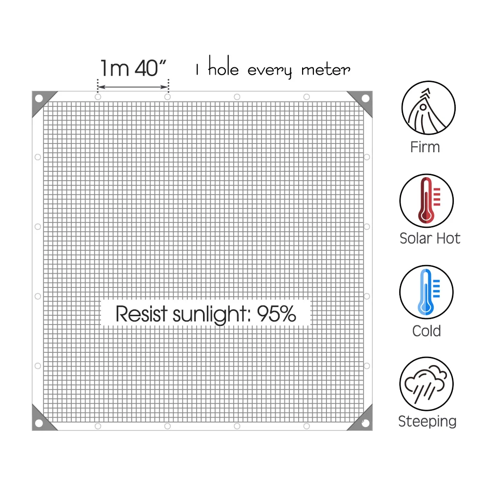 95% Shading Rate Dark Green Garden Shade Cloth, HDPE... From Ddmyjun ...