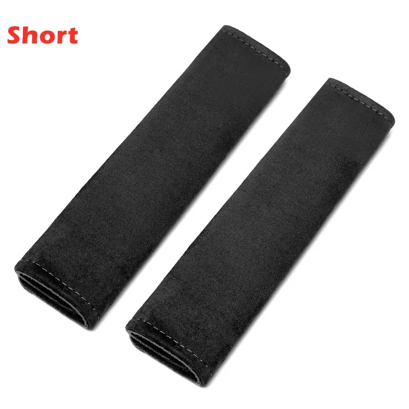 Suede Car Seat Belt Cover Car Interior Accessories Safety Shoulder Pad ...