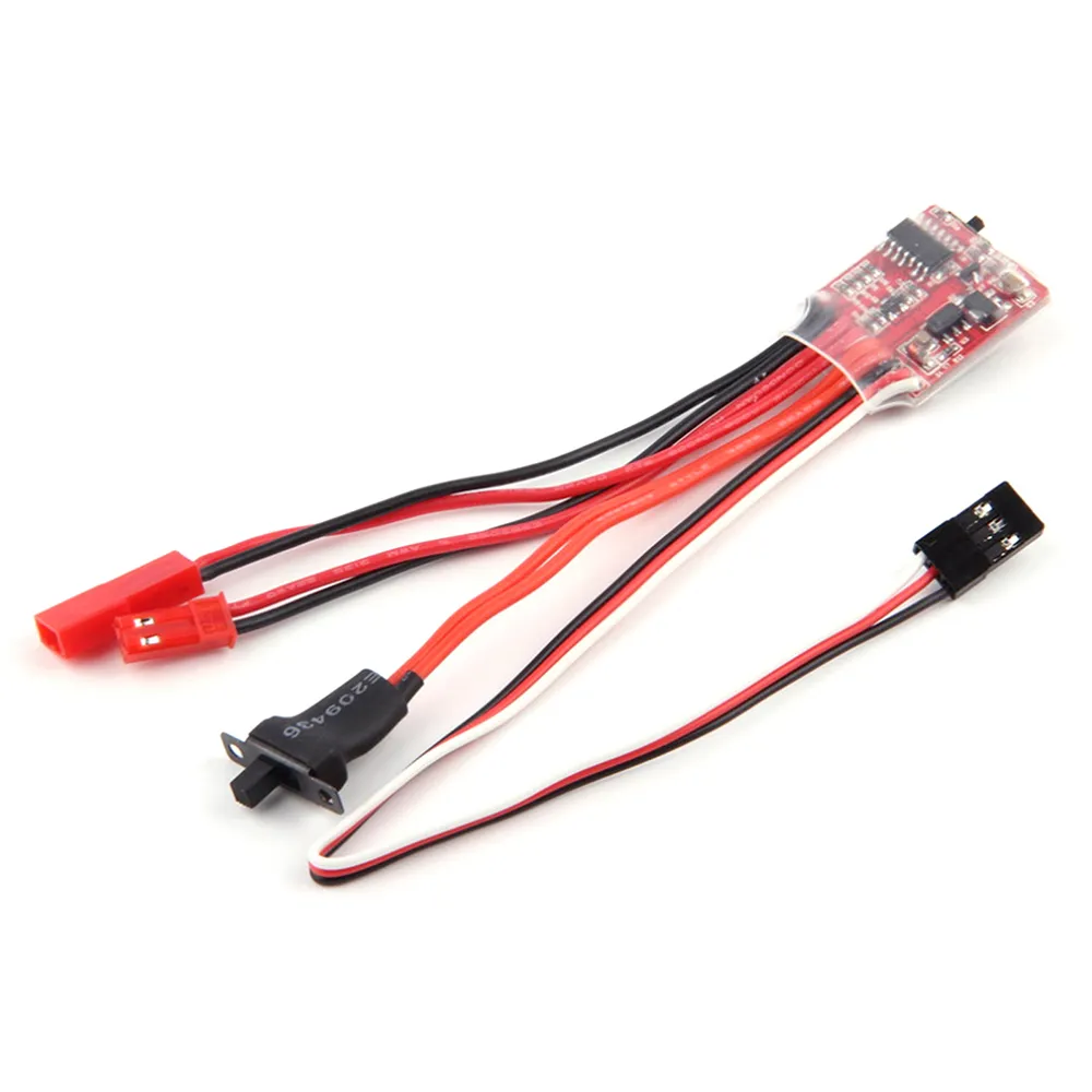 DHgate.com:Compact 20A Brushed RC Motor Micro ESC for 1/16 1/18 1/24 ...