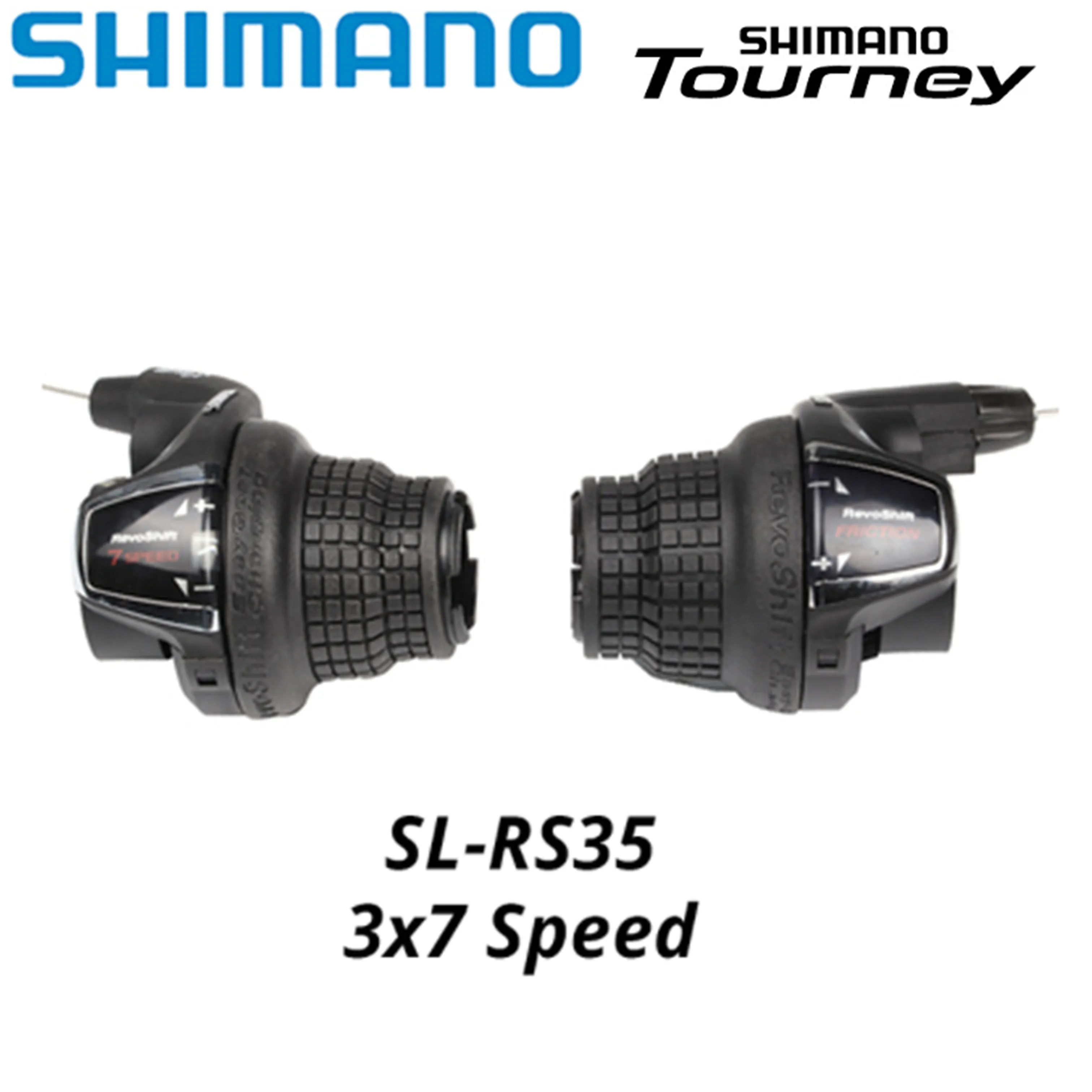 shimano tourney rear derailleur SL-RS35 Revoshift Bike Twist Shifter ...