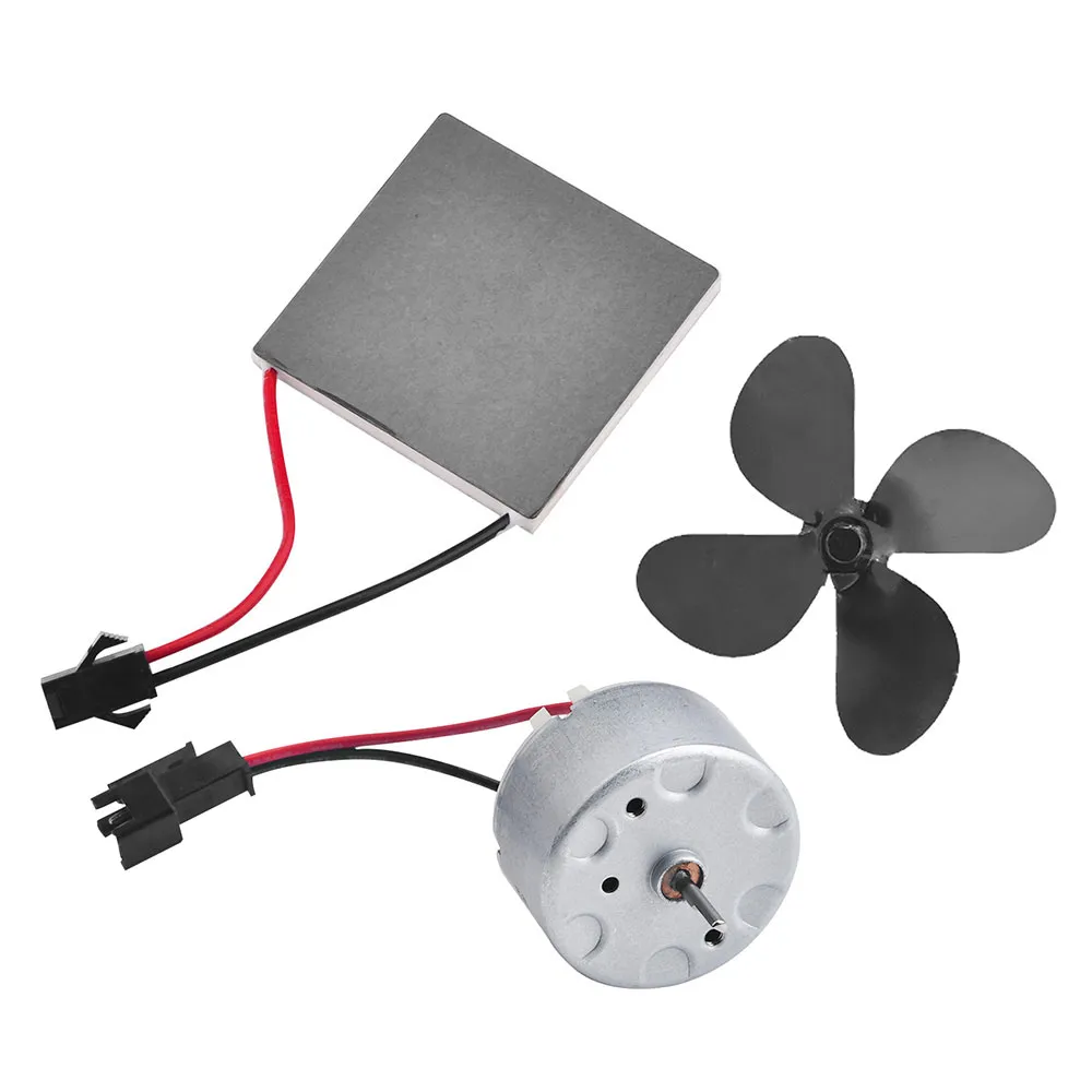 Heat Powered Fireplace Fan Generator: Electric Motor for Wood Stoves ...