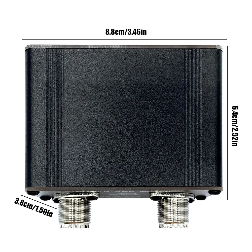 Digital HF Power Meter Compact Standing Wave Ratio SWR Meter With LCD ...