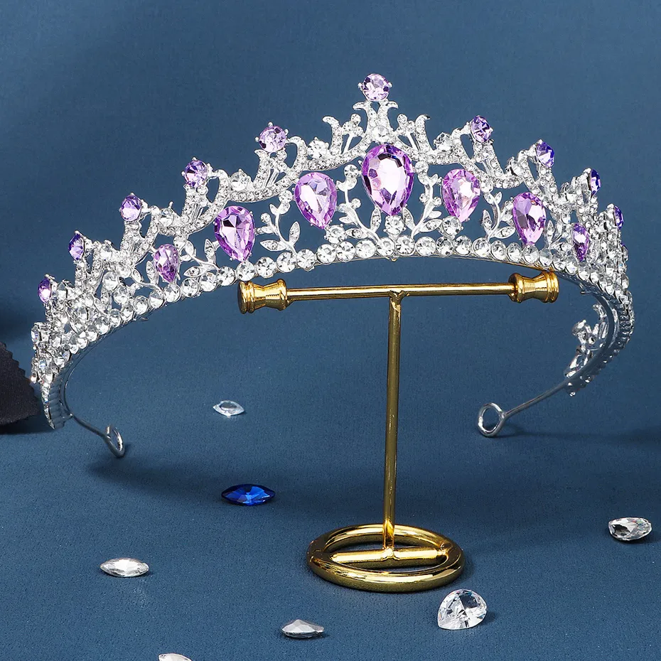 Purple Tiara Headband