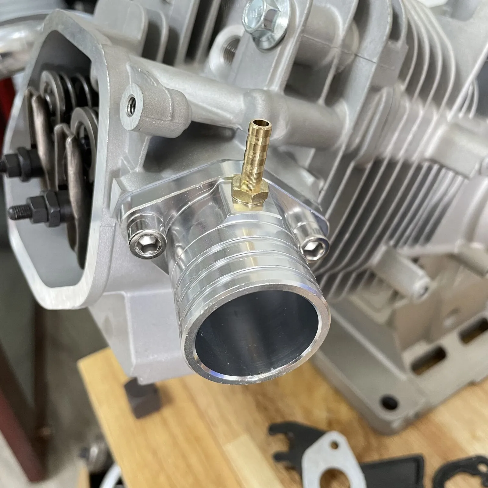 Go Kart Intake Pipe Inlet Manifold for Mikuni 34mm Carburetor Honda ...
