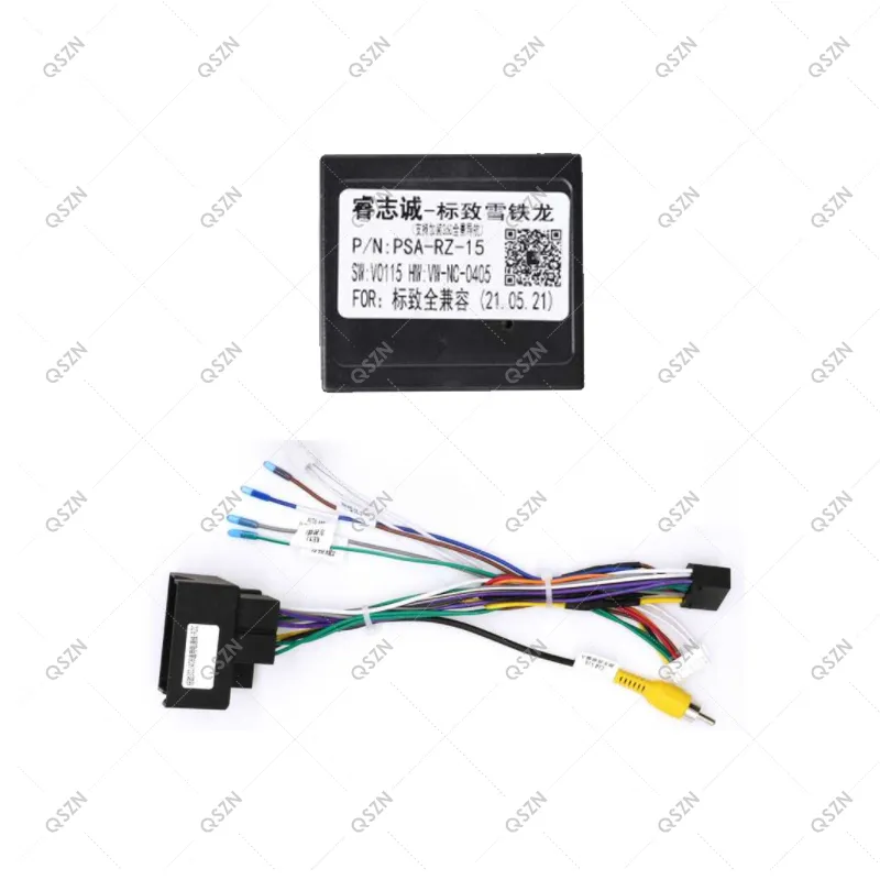 Car Audio Radio CD Player 16PIN Android Power Calbe Adapter With Canbus ...