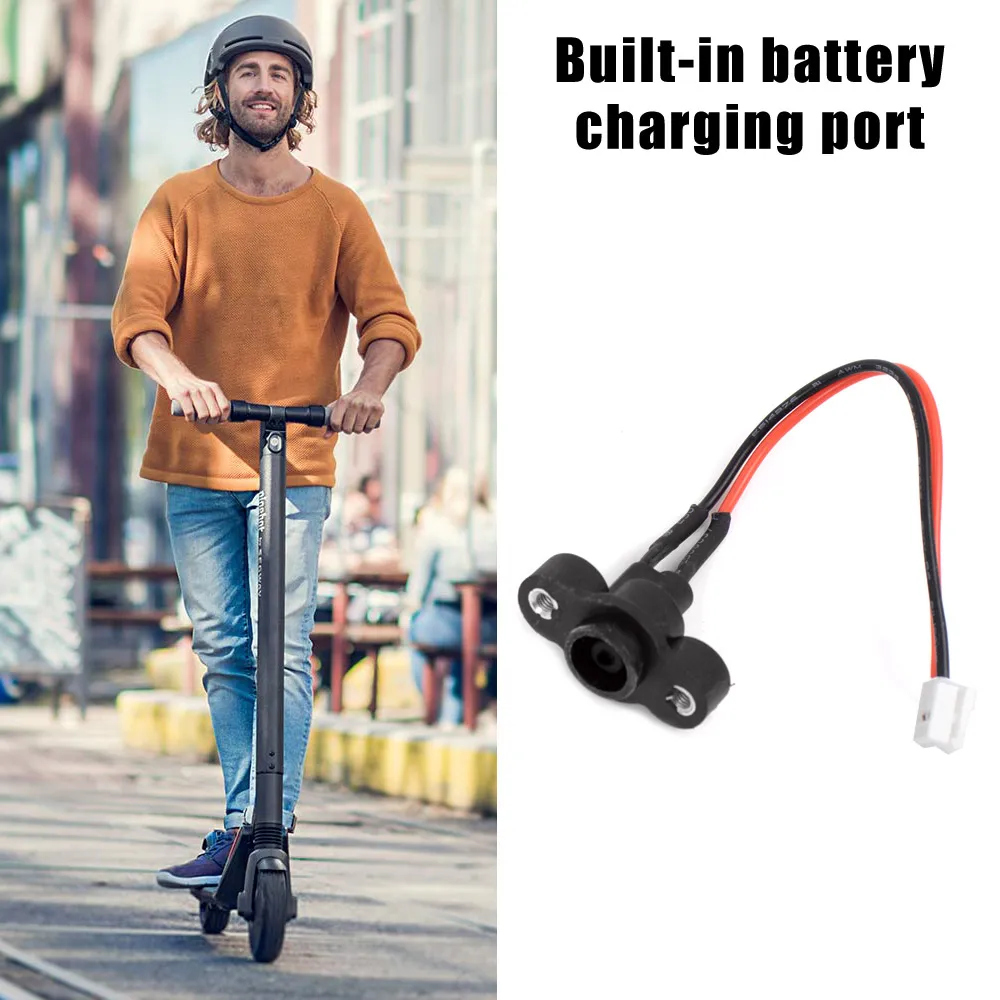 Electric Scooter Controls Charging Port Power Cord For Segway Ninebot ES Series Replacement ...