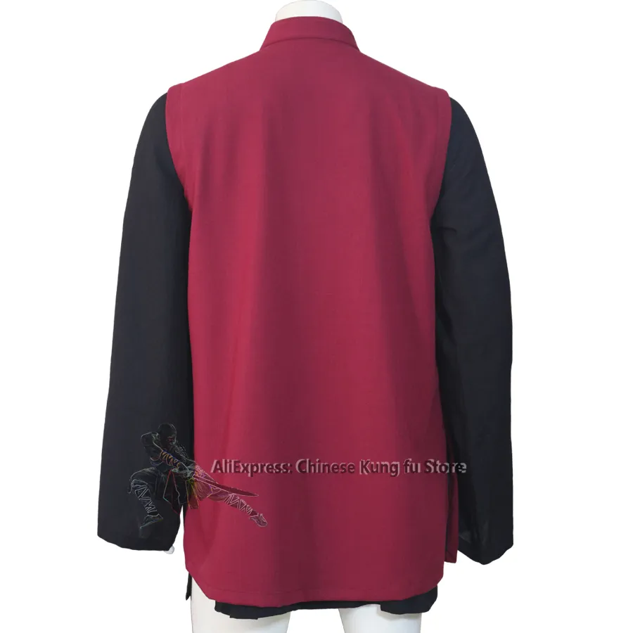 Autumn & Winter Kung Fu Vest Tai Chi Jacket - Martial Arts Wushu Top ...