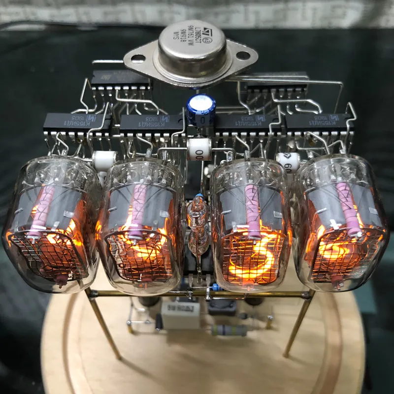 Nixie Tube Clock: Cyberpunk Retro IN 12 Vacuum Tube Clock | Creative ...