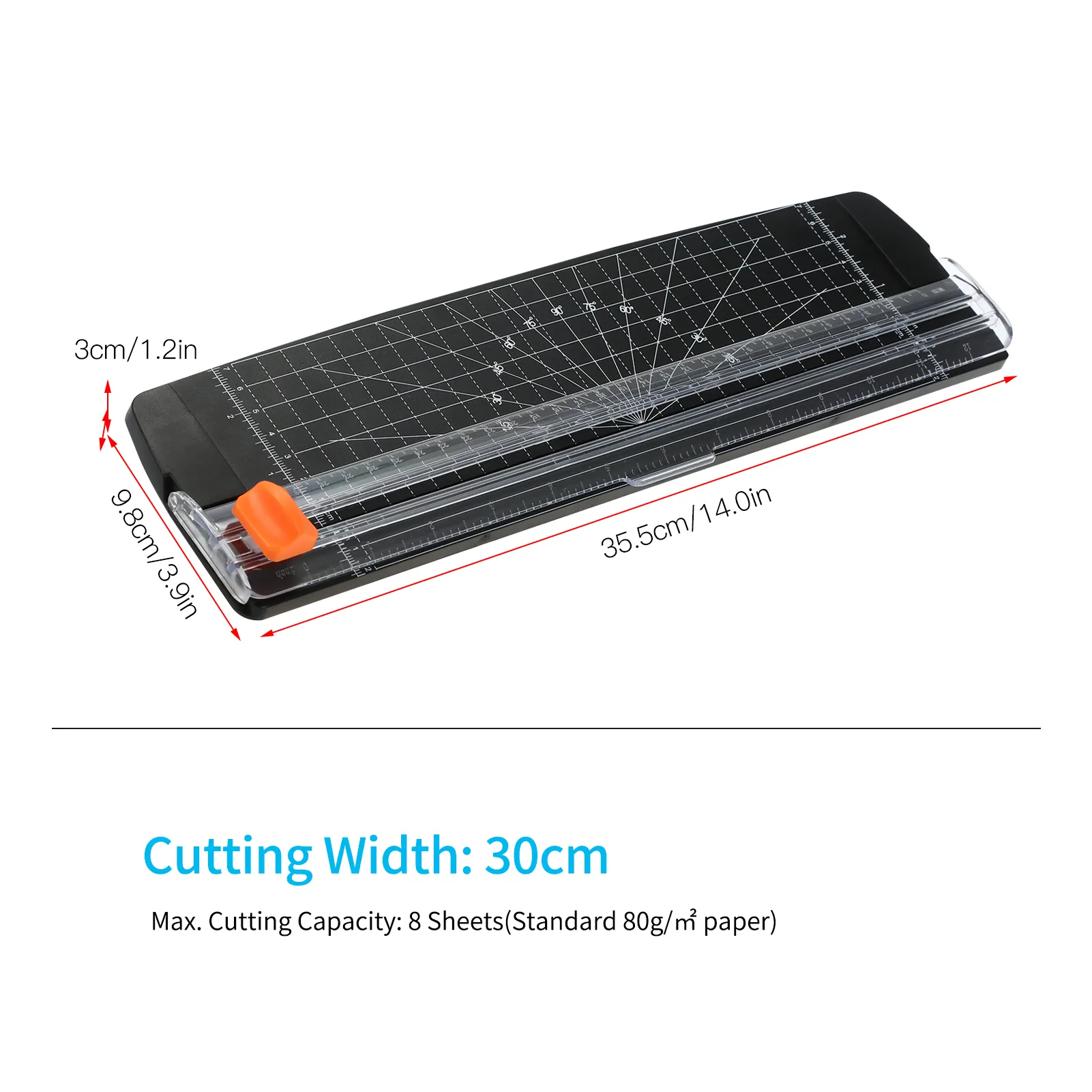 A4 Paper Trimmer 12 Inch Portable Paper Cutter For Craft, Photos ...