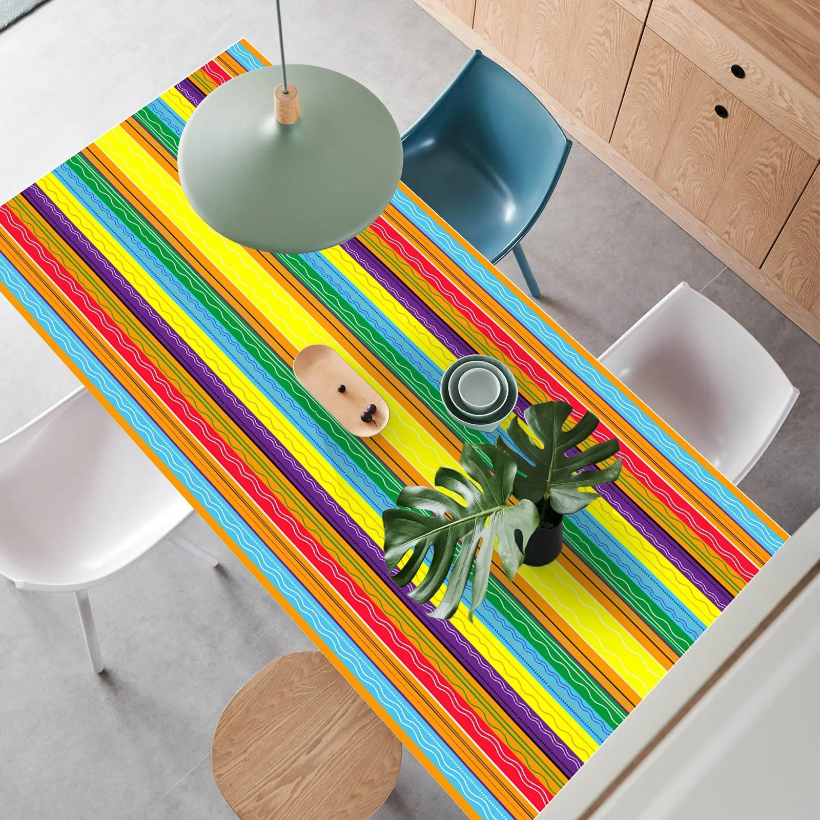 DHgate.com:Christmas Carnival Table Cover - 60x102 Inches Rectangle ...